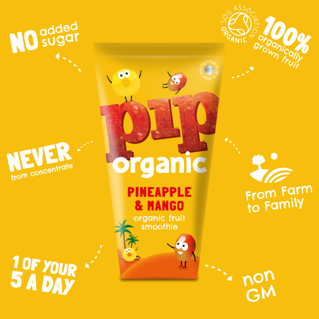 Pineapple & Mango Smoothie | Pip Organic