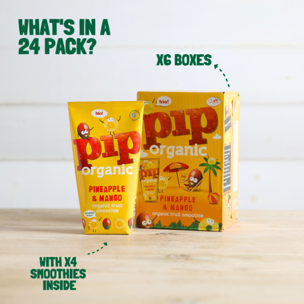 Pineapple & Mango Smoothie | Pip Organic