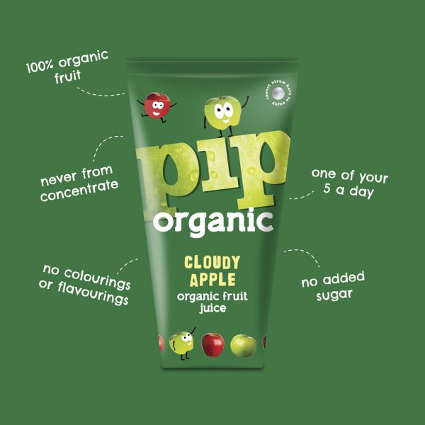 Cloudy Apple Fruit Juice | Pip Organic