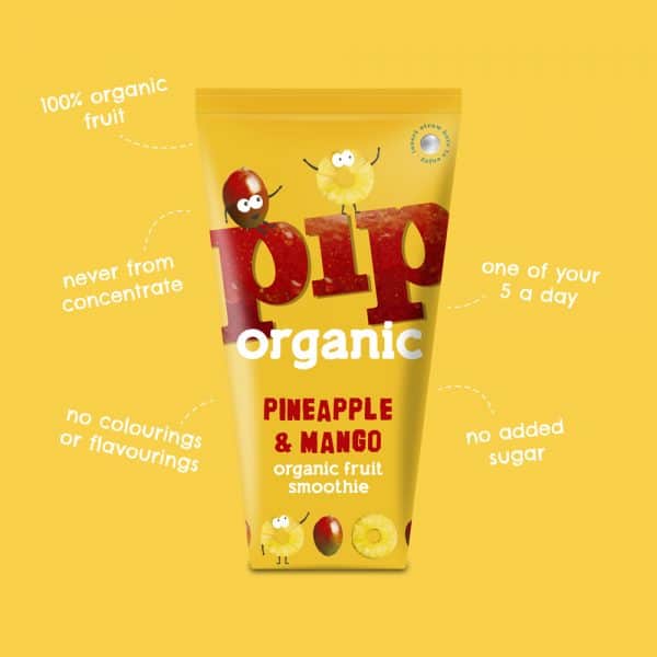 Pineapple & Mango Smoothie | Pip Organic