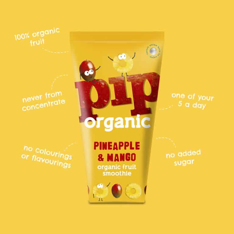 Pineapple & Mango Smoothie | Pip Organic