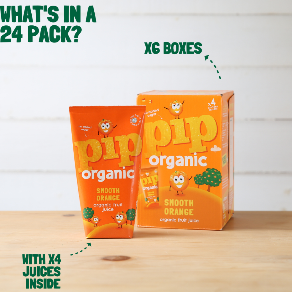 Smooth Orange Fruit Juice | Pip Organic